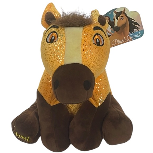 Dreamworks | Toys | New Dreamworks Spirit Riding Free 9 Plush Bank ...